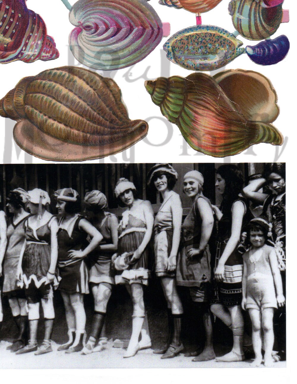 By the Sea Number 1 Digital Download Collage Sheet - Etsy