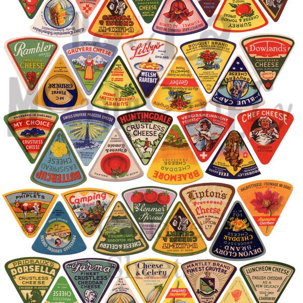 Cheese Labels - Etsy