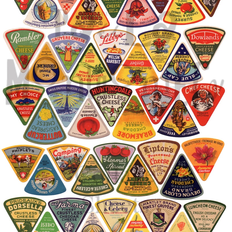 Cheese Labels - Etsy