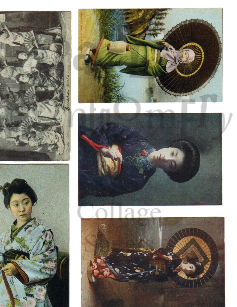 Asian Stuff Number 3 Digital Download Collage Sheet - Etsy
