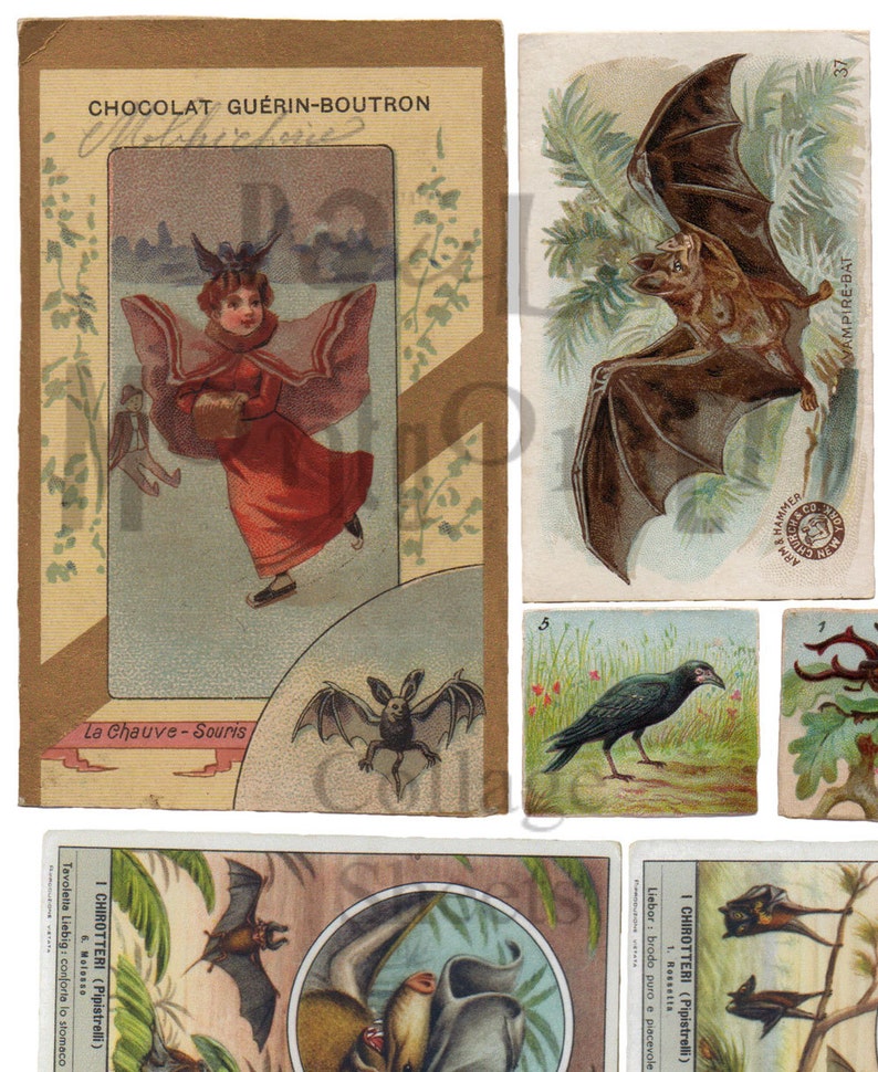 Halloween Stuff Number 6 Digital Download Collage Sheet - Etsy