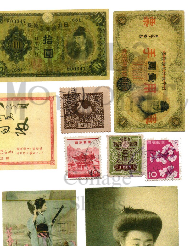 Asian Stuff Number 1 Digital Download Collage Sheet - Etsy