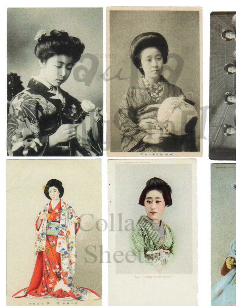 Asian Stuff Number 3 Digital Download Collage Sheet - Etsy