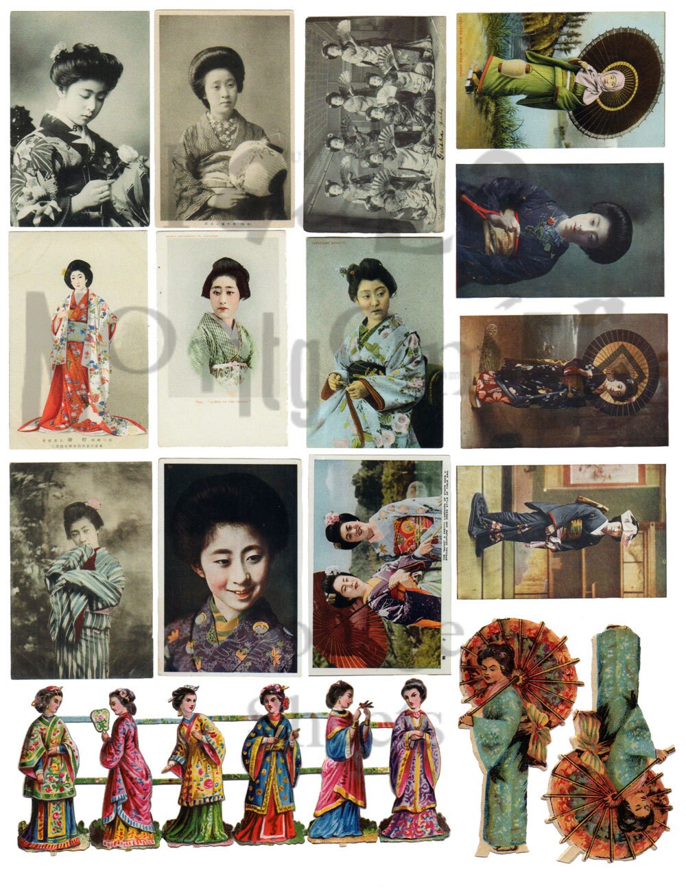 Asian Stuff Number 3 Digital Download Collage Sheet - Etsy