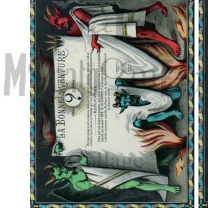 Devil Adventure French Game Digital Download Collage Sheet - Etsy