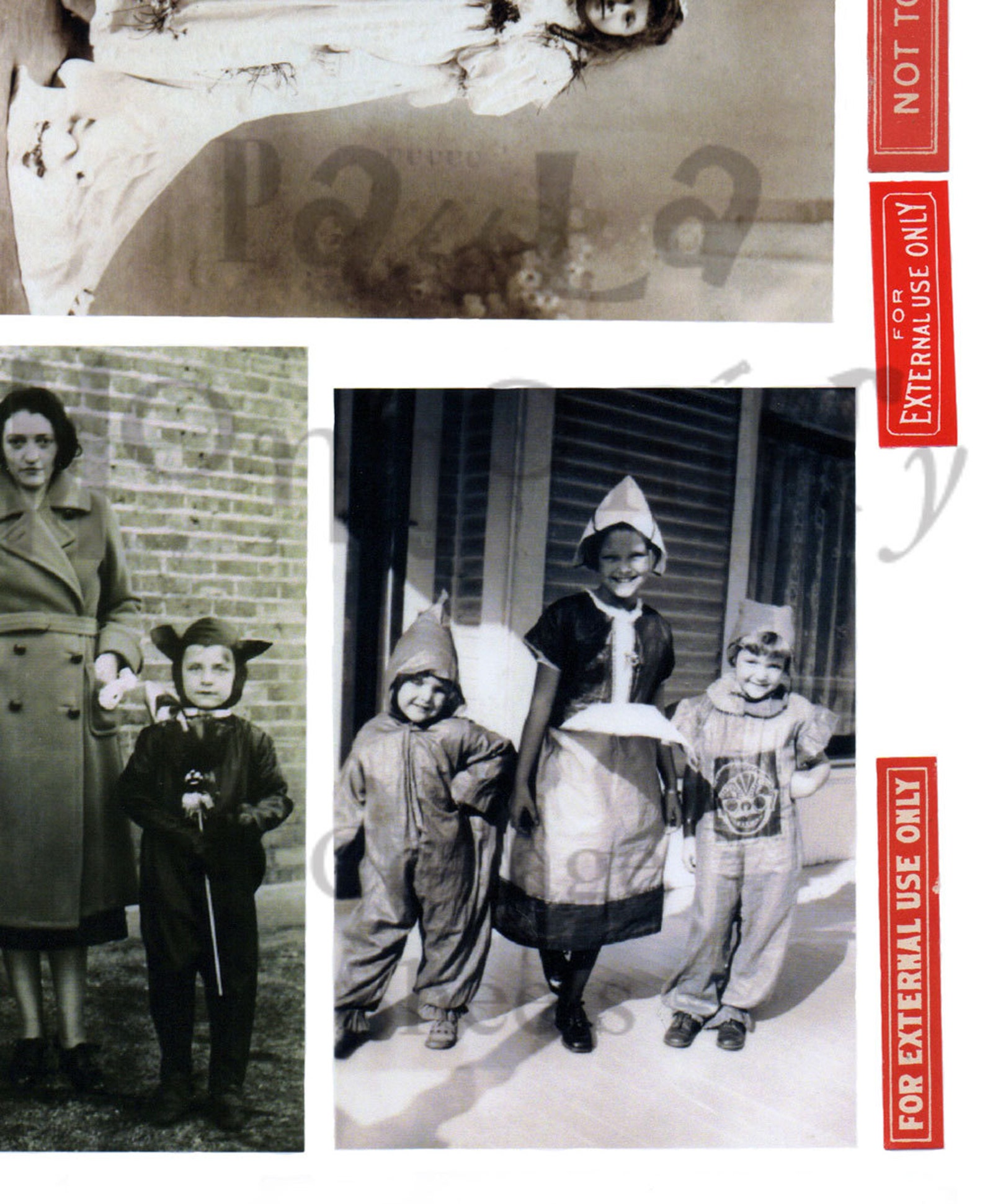 Halloween Stuff Number 7 Digital Download Collage Sheet - Etsy