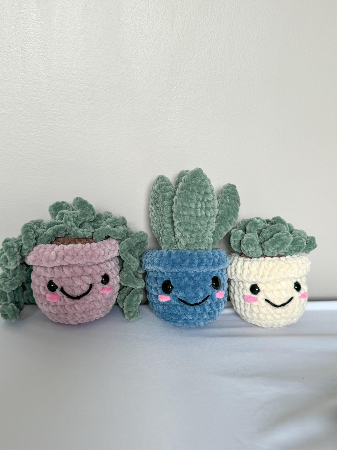 Plant Plushie Crochet Amigurumi Stuffed Toy - Etsy