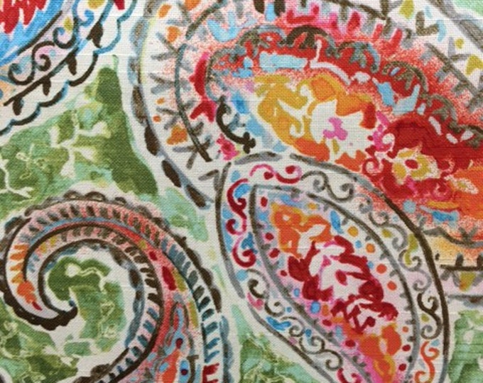 Home Decor Kelly Ripa Fabric, Bright and Lively Fiesta, Pink and Orange ...