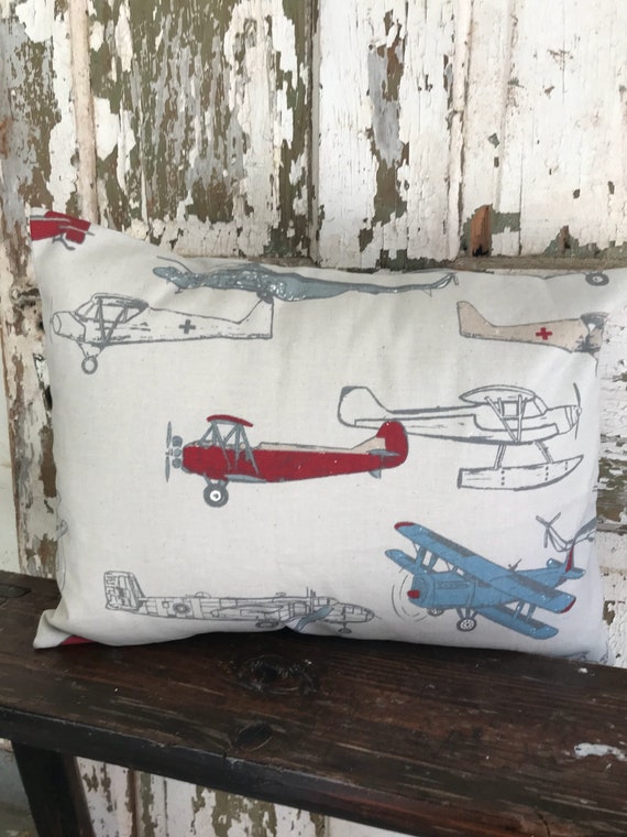 Premier Prints Planes Throw Pillow Home Decor Throw Pillow | Etsy