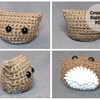 Blueberry the War Muffin Crochet Amigurumi Pattern PDF Food Creature - Etsy