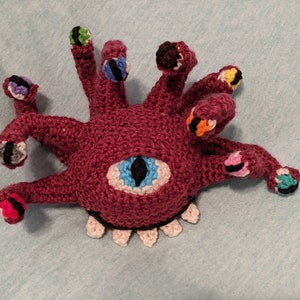Ivan the Beholder | Crochet Amigurumi | Pattern PDF | Monster - Etsy