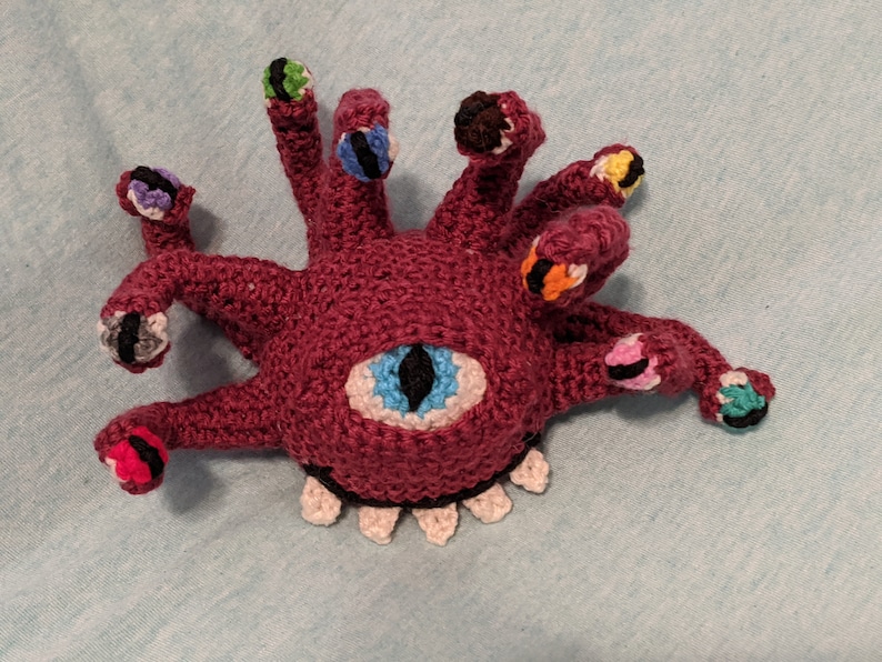 Ivan the Beholder | Crochet Amigurumi | Pattern PDF | Monster - Etsy