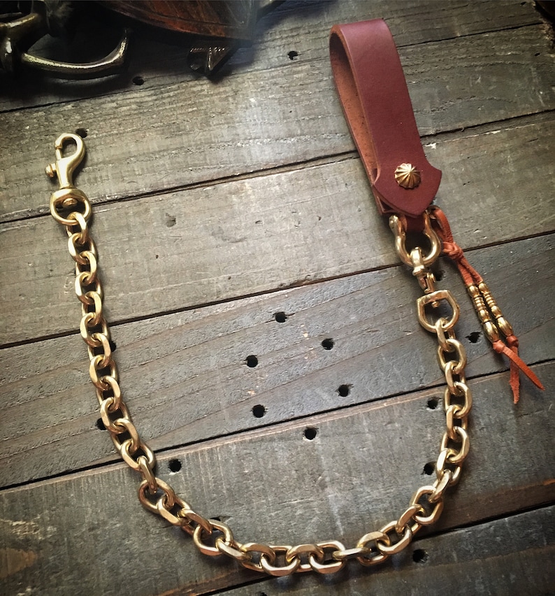 Handmade Trucker Biker Chain Wallet - Etsy