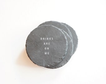 Funny Slate Coasters - Etsy