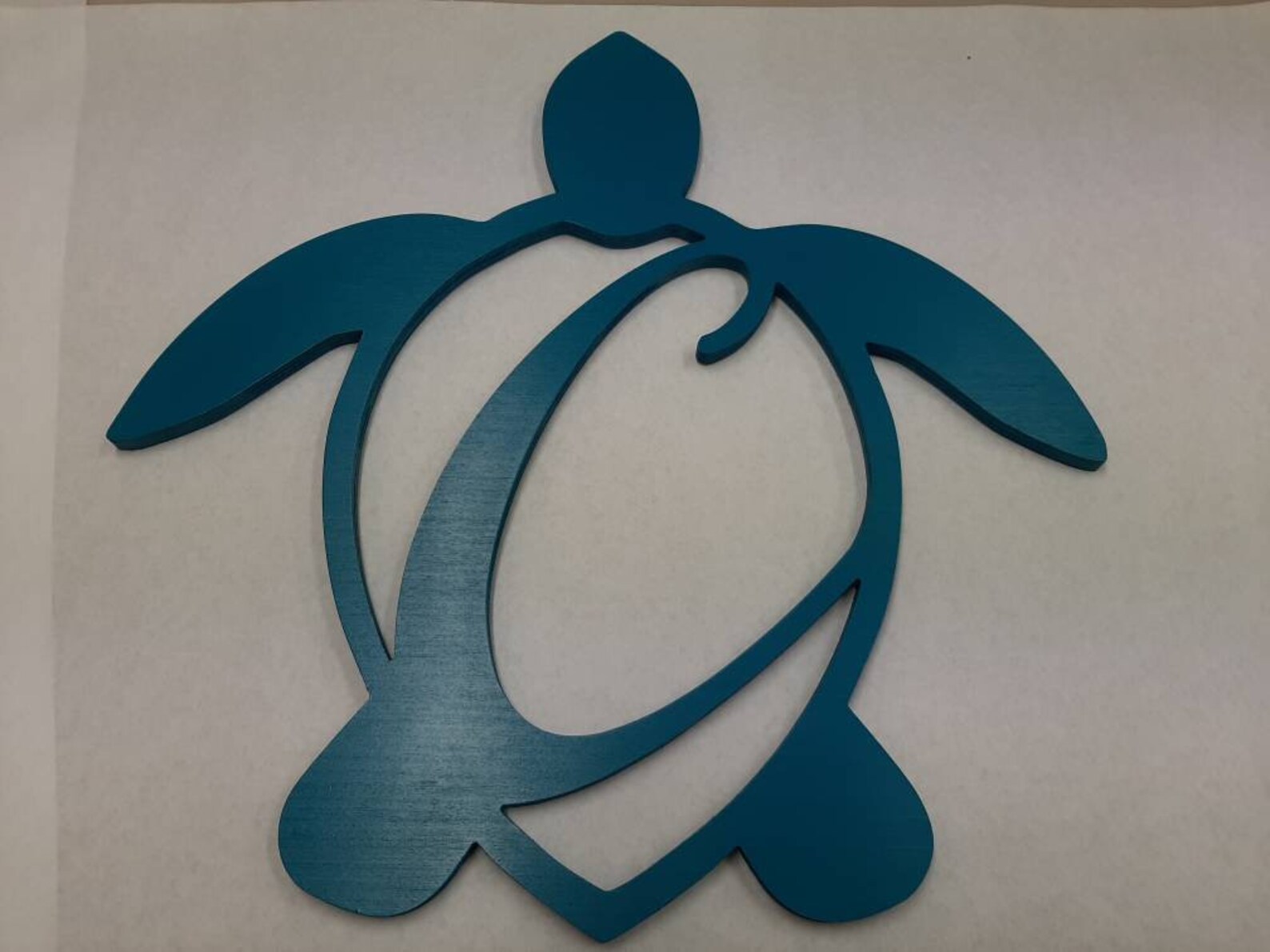 Turtle Monogram Last Name Initial Wooden Letter Front Door | Etsy