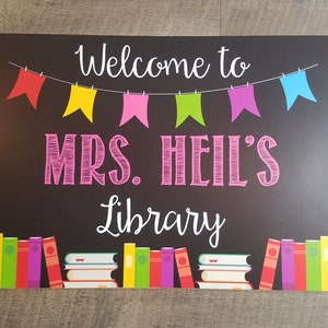 Teacher Classroom Sign- Classroom Sign- School Sign- K12- Back to ...