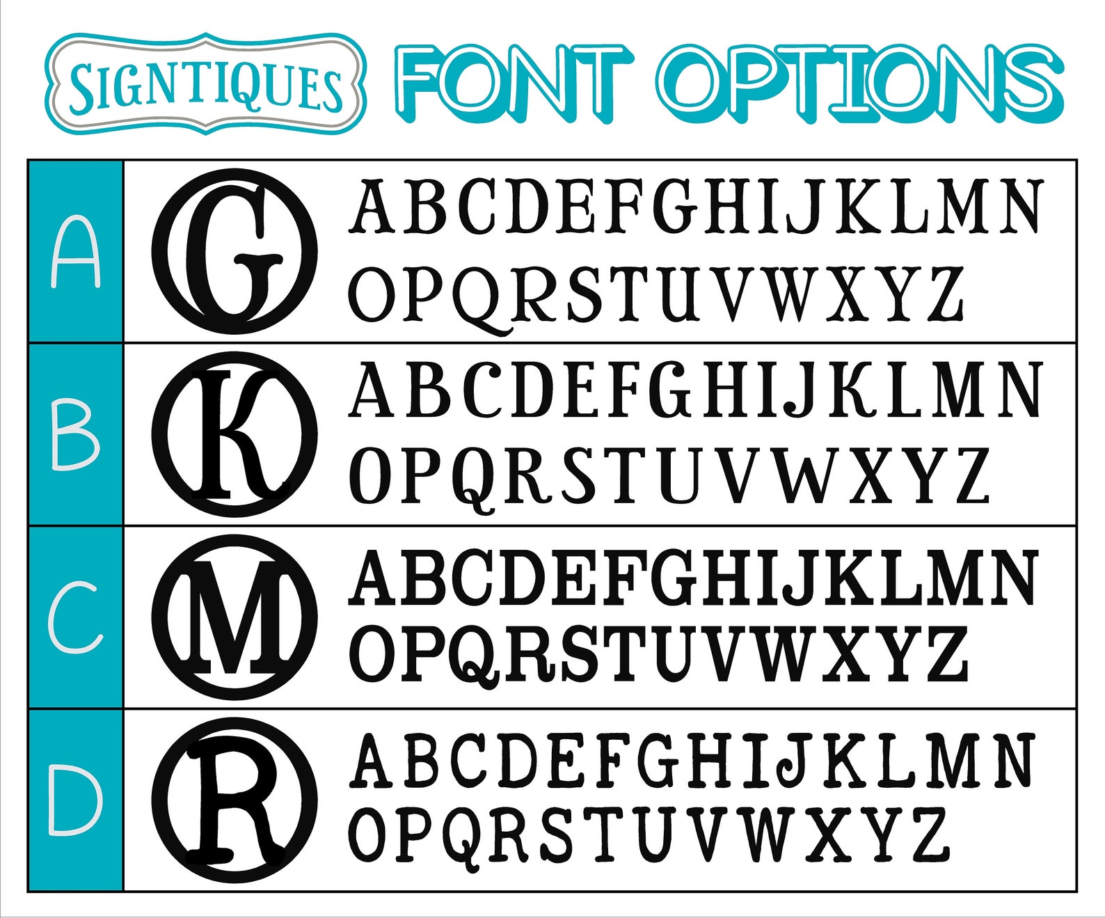 Monogram Last Name Initial Wooden Letter Front Door Hanger Circle Porch ...