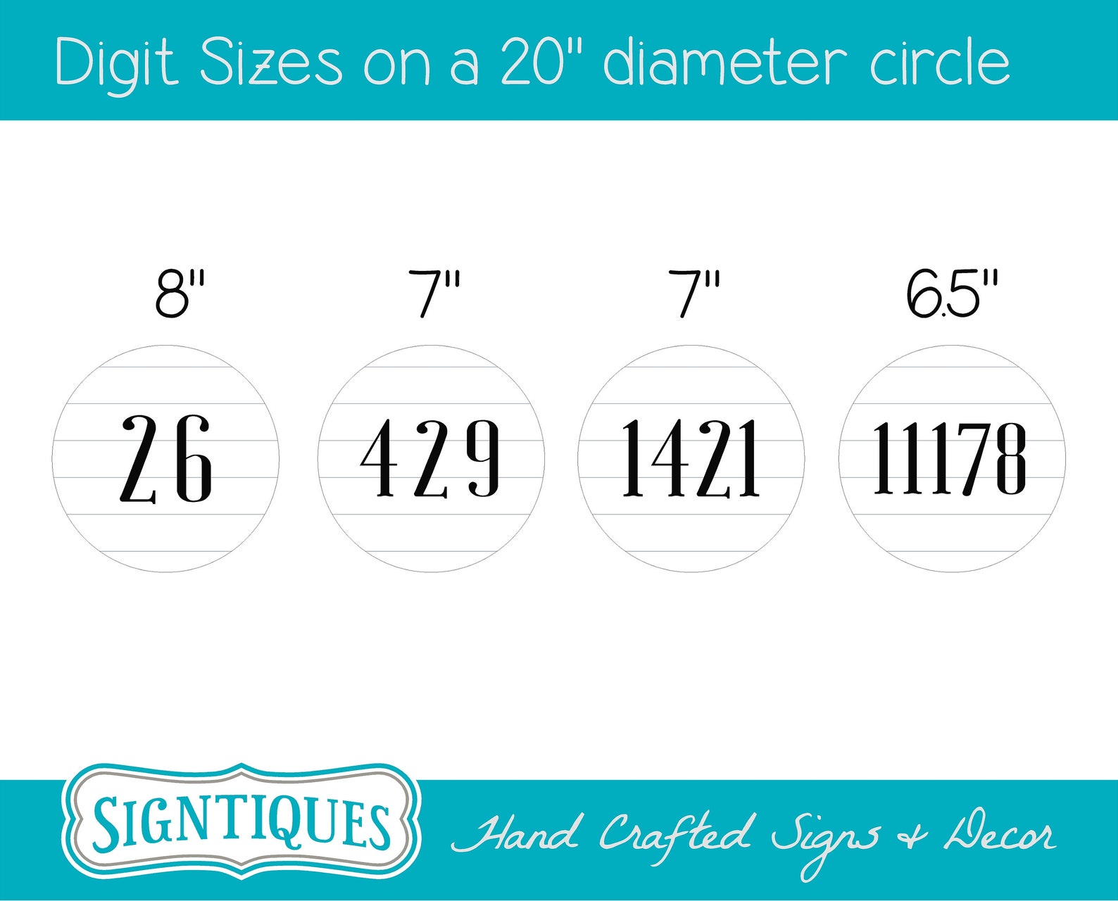 House Number House Address Door Hanger Monogram Hanger | Etsy