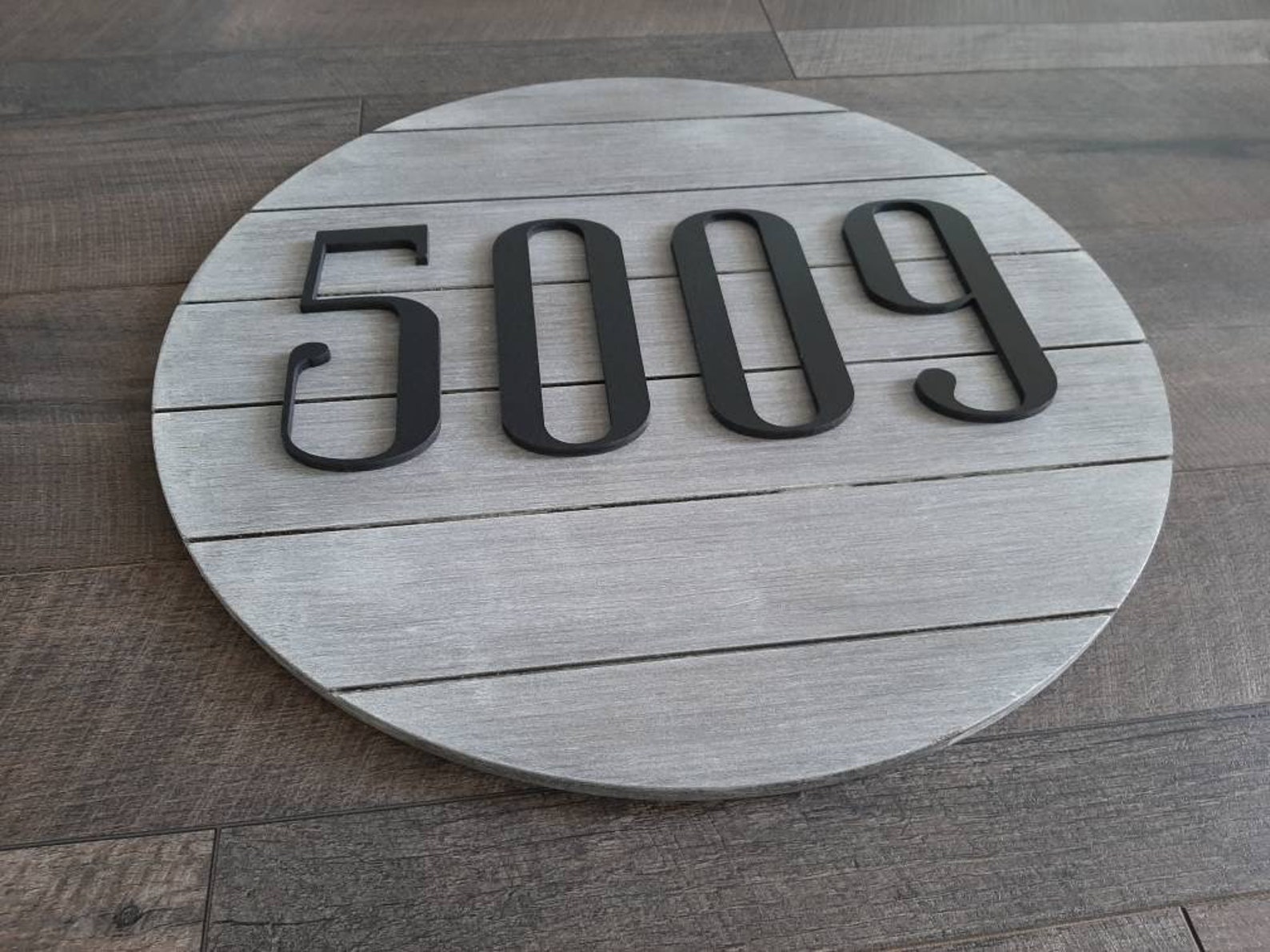 House Number House Address Door Hanger Monogram Hanger | Etsy