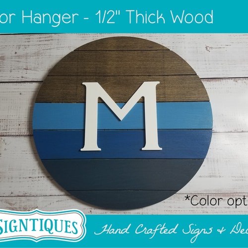 Shiplap Monogram Dimensional Monogram Front Door Hanger - Etsy