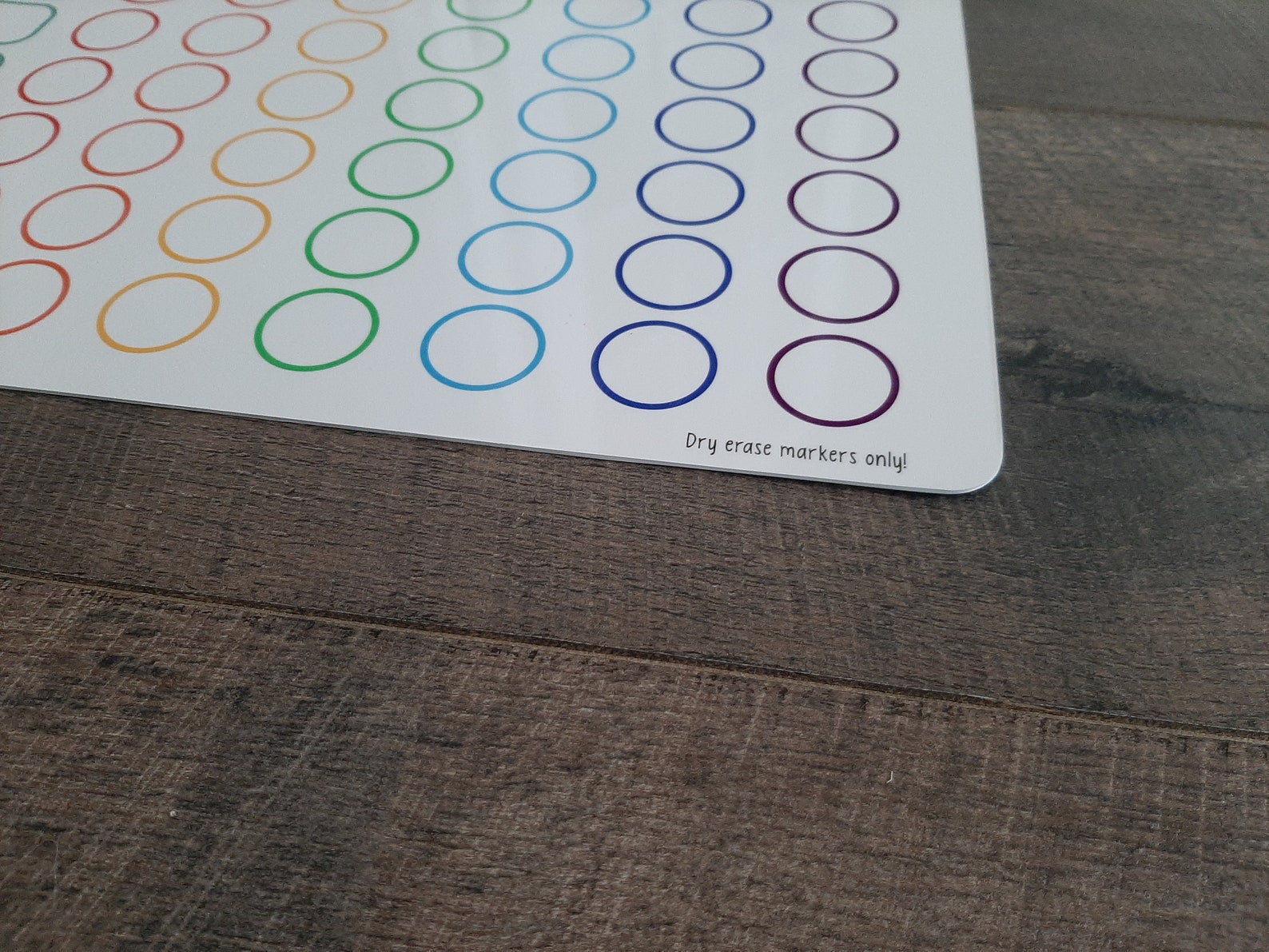 Dry Erase Chore Chart Reusable Chart for Kids Home Chores - Etsy