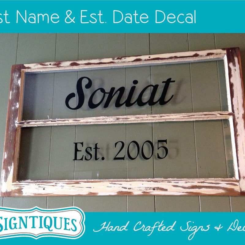 Window Pane Decals - Etsy