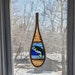 Stained Glass Bass in Mini Huron Snowshoe - Etsy