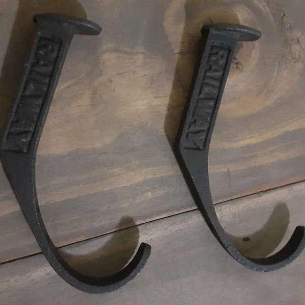 Railroad Spike Hook - Etsy