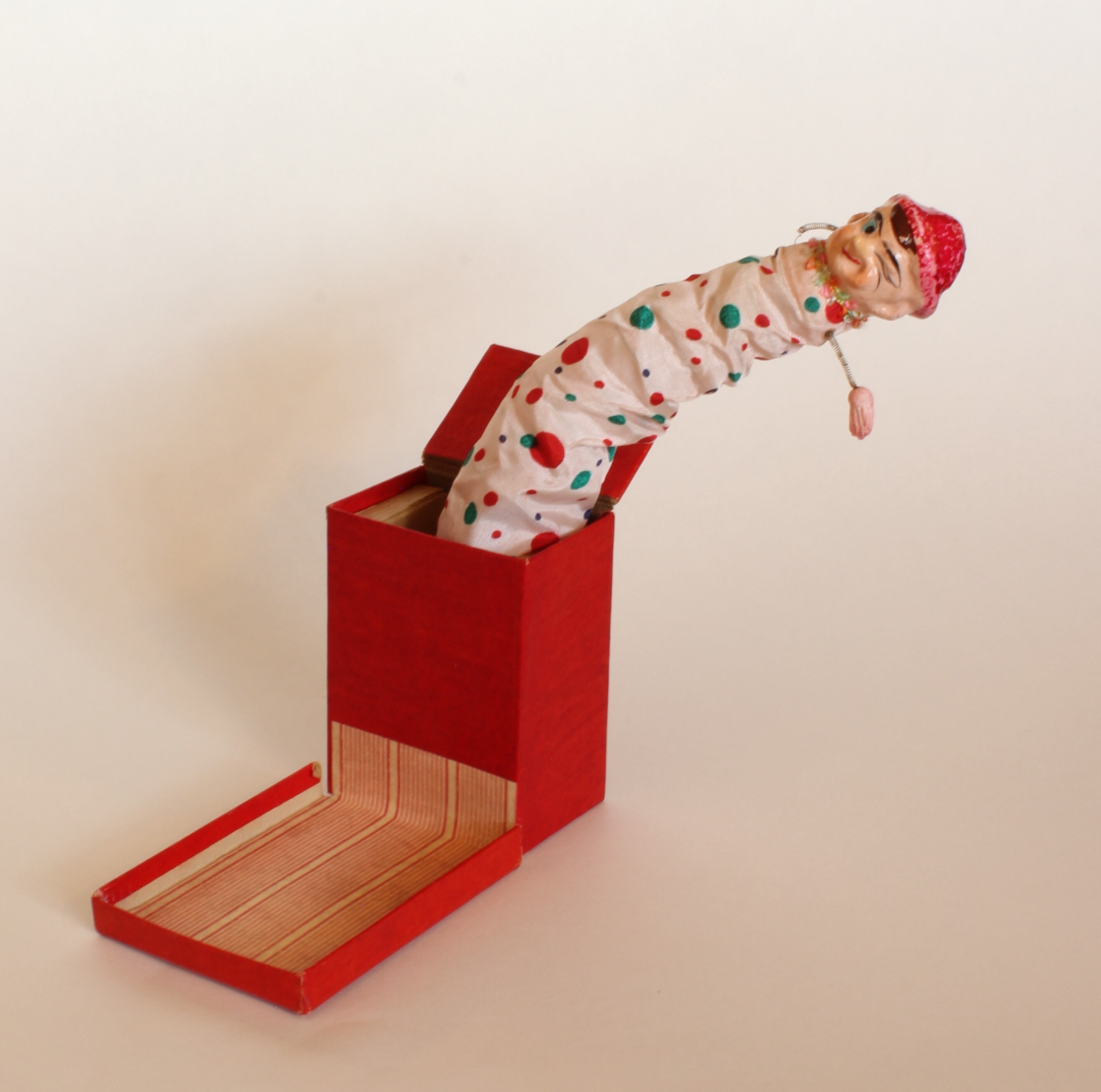 Extremely Rare Toy Jumping Jack in a Folding Surprise box With Working ...