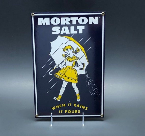 Ande Rooney Porcelain Enamel on Steel Advertising Sign for the - Etsy