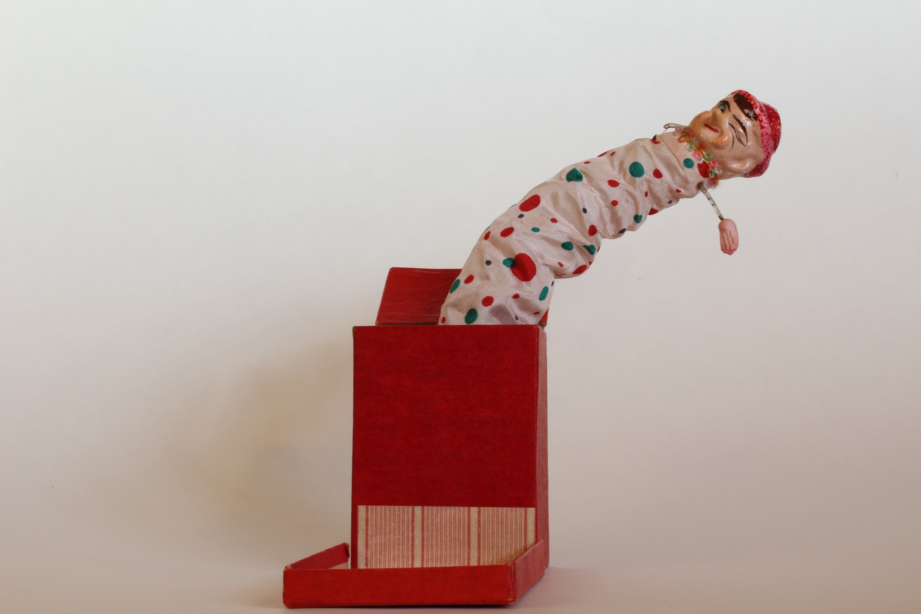 Extremely Rare Toy Jumping Jack in a Folding Surprise box With Working ...