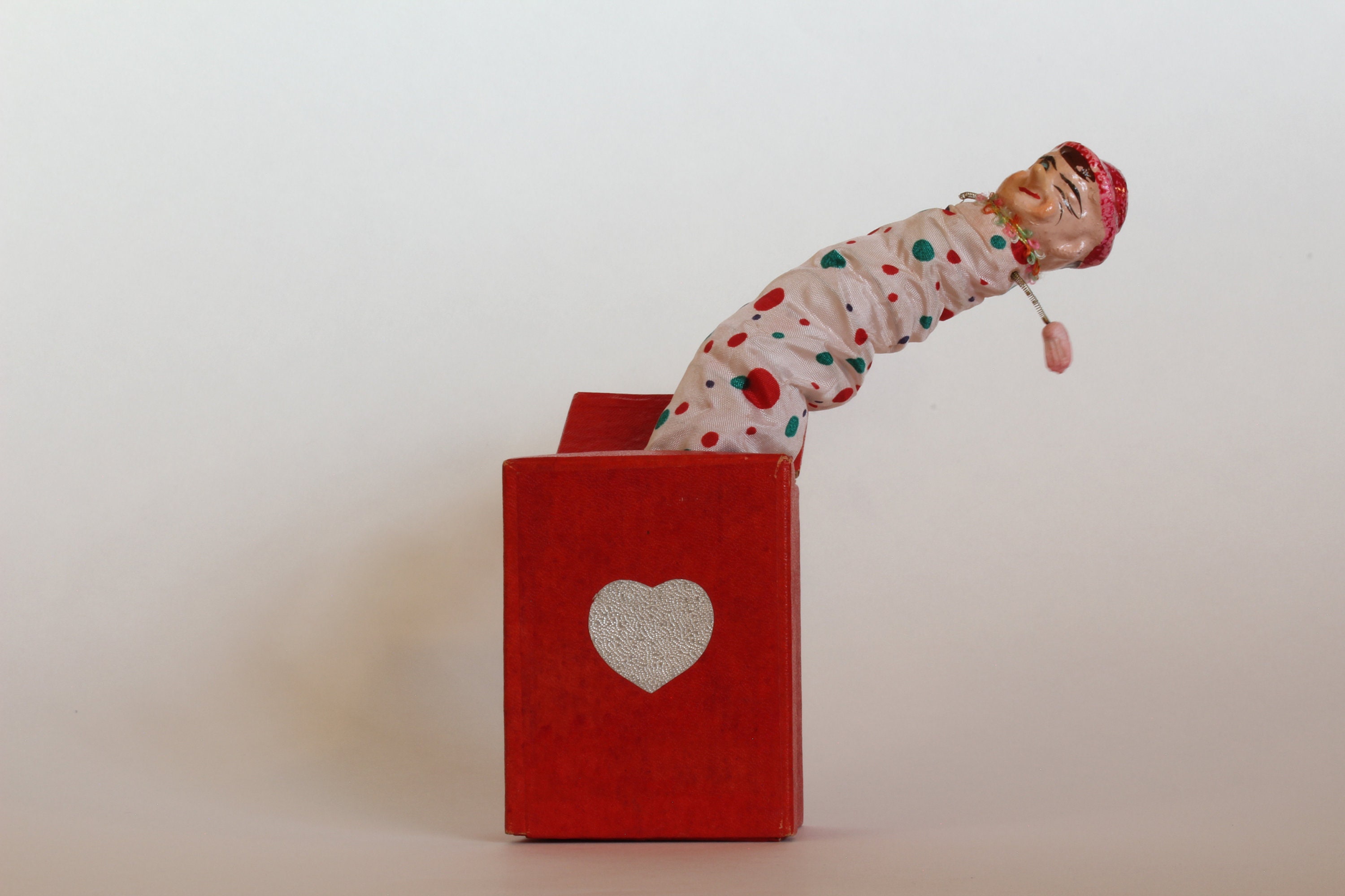 Extremely Rare Toy Jumping Jack in a Folding Surprise box With Working ...