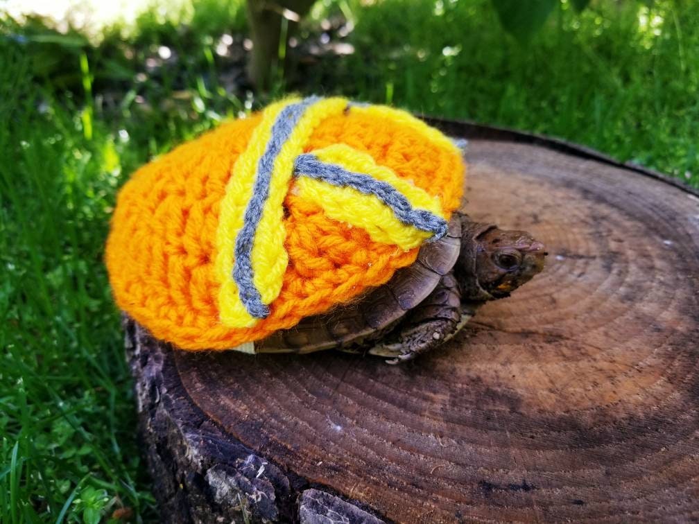 Safety Vest Crochet Costume for Turtle/Tortoises | Etsy