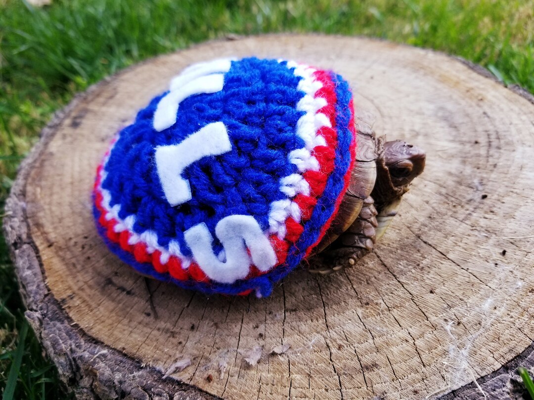 Football Team Inspired Crochet Costume for Turtle/tortoises - Etsy