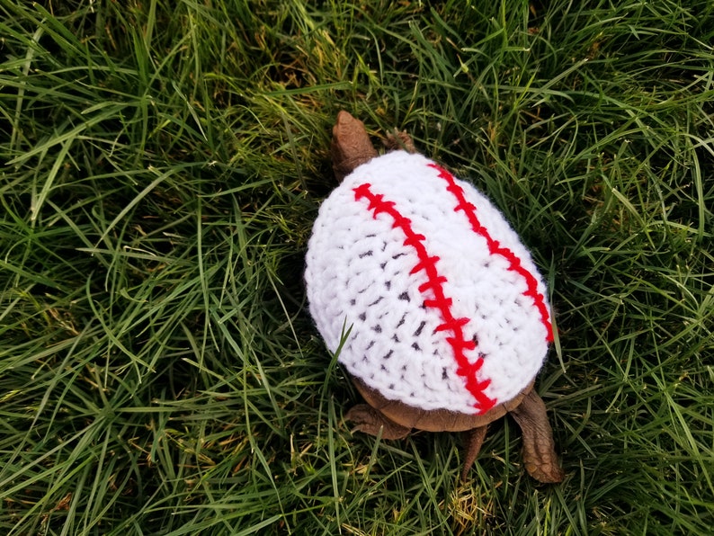 Baseball Crochet Costume for Turtles/ Tortoises - Etsy