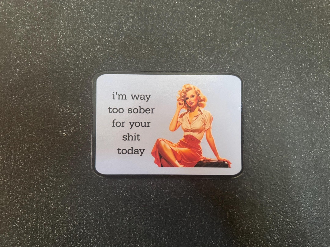 Snarky Sassy Funny Housewife Magnet for Women - Etsy