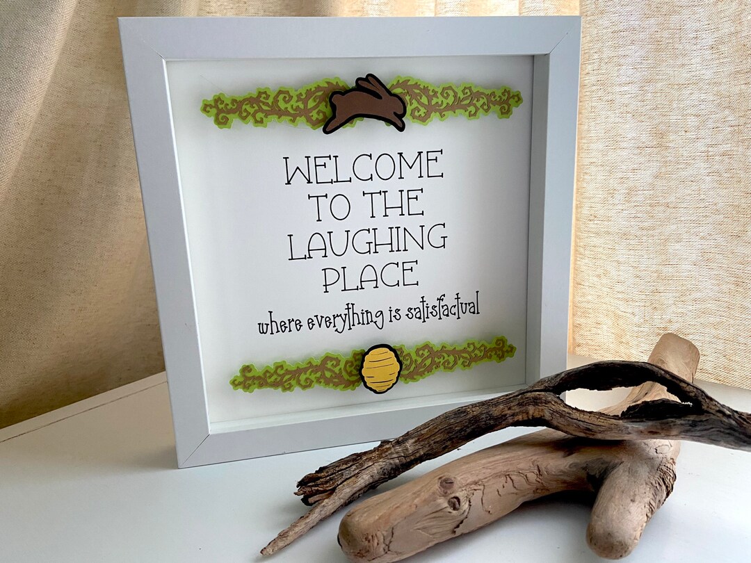 Splash Mountain the Laughing Place Sign, Brer Rabbit, Briar Patch ...