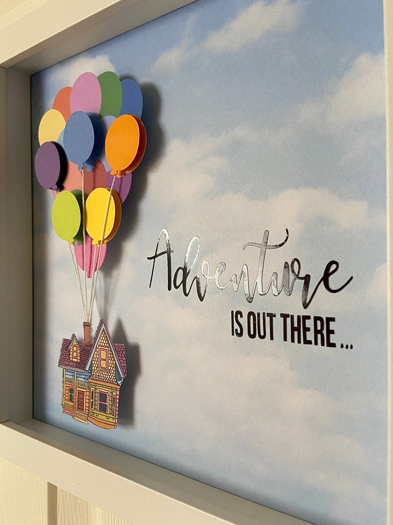 Disney UP Adventure is Out There UP Wall Art Balloon Decor | Etsy