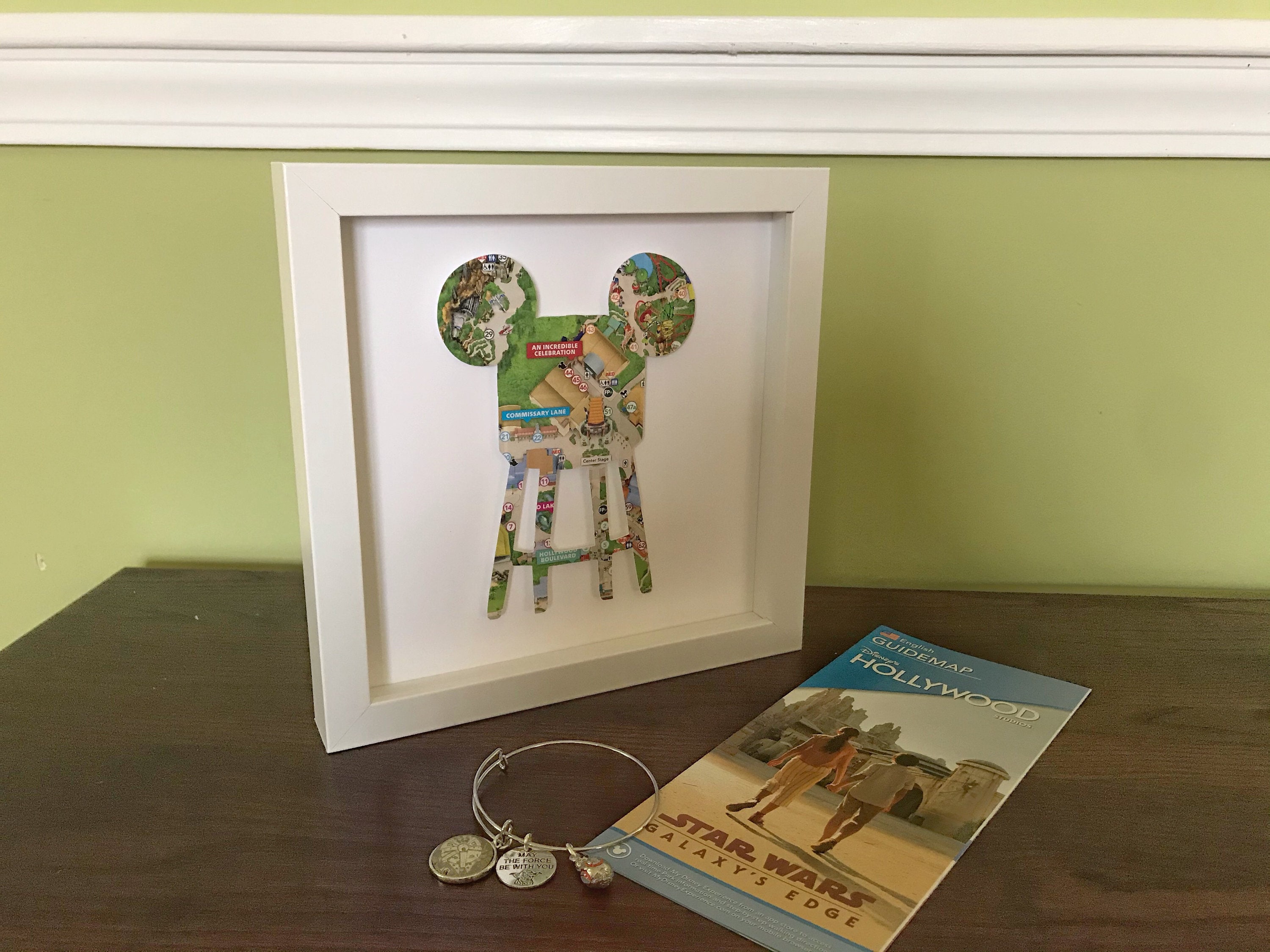 Hollywood Studios Earful Tower Hollywood Studios Map Earful | Etsy