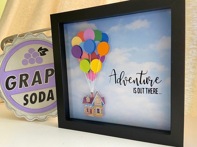 Disney UP, Adventure is Out There, UP Wall Art, Balloon Decor, Kevin ...