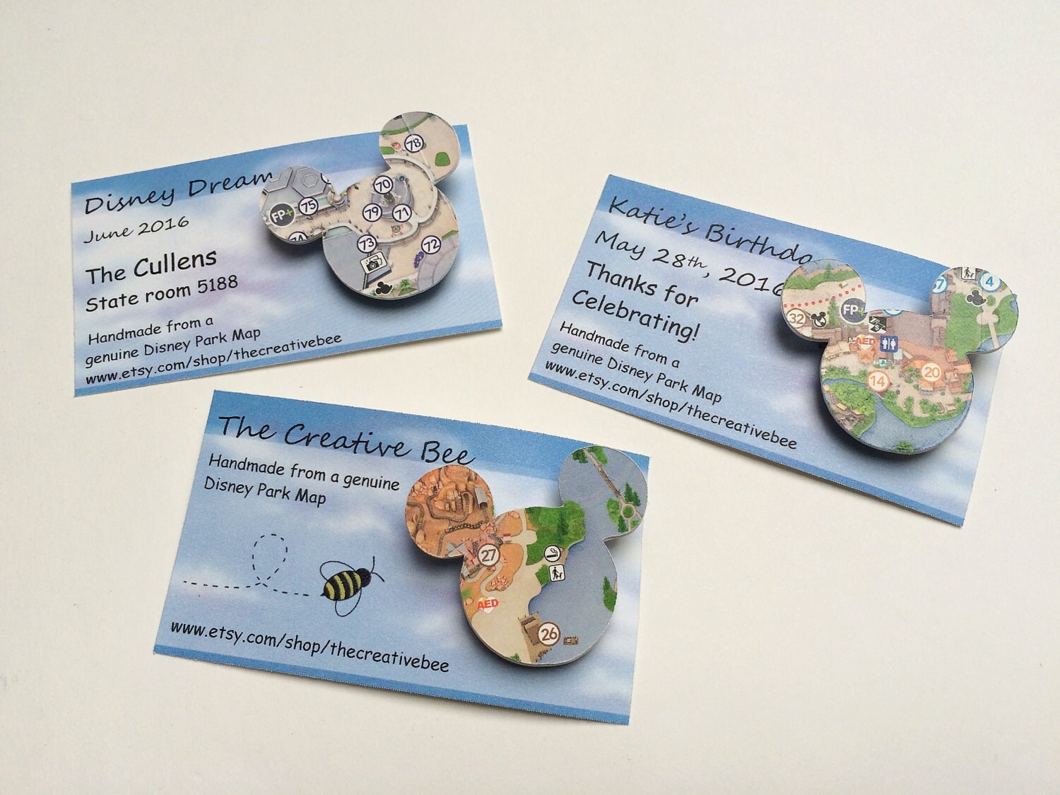 Disney pin Fish Extender gift FE gift Disney Park map | Etsy
