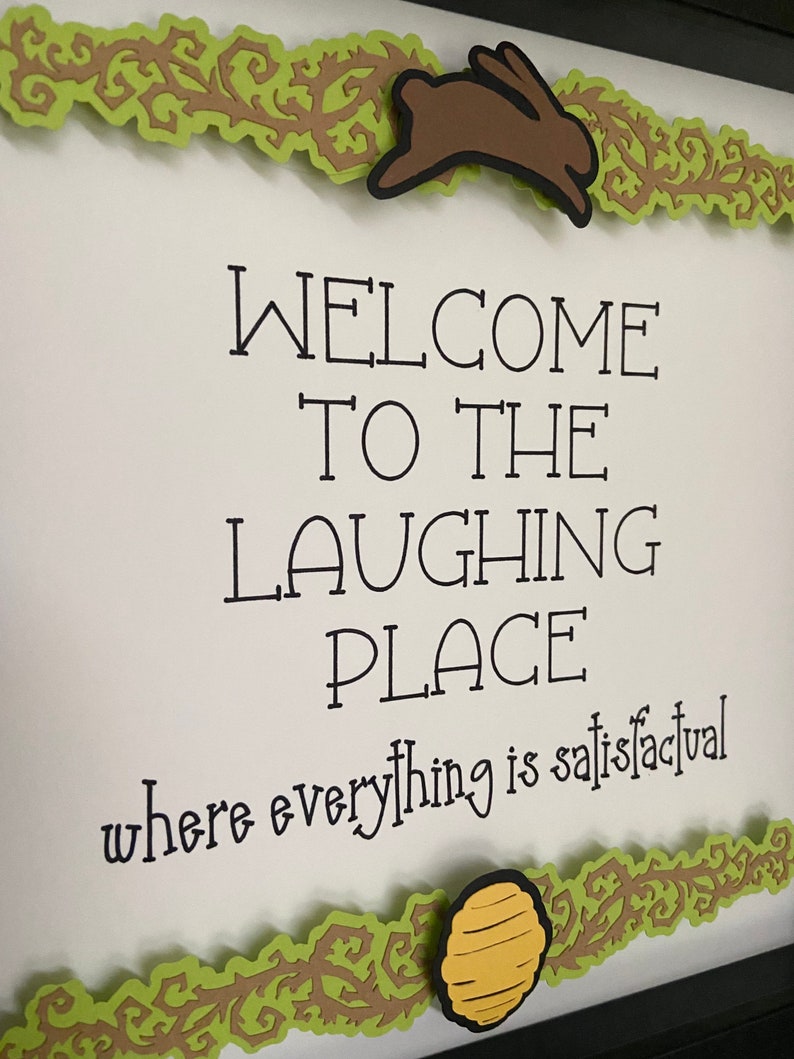 Splash Mountain the Laughing Place Sign, Brer Rabbit, Briar Patch ...