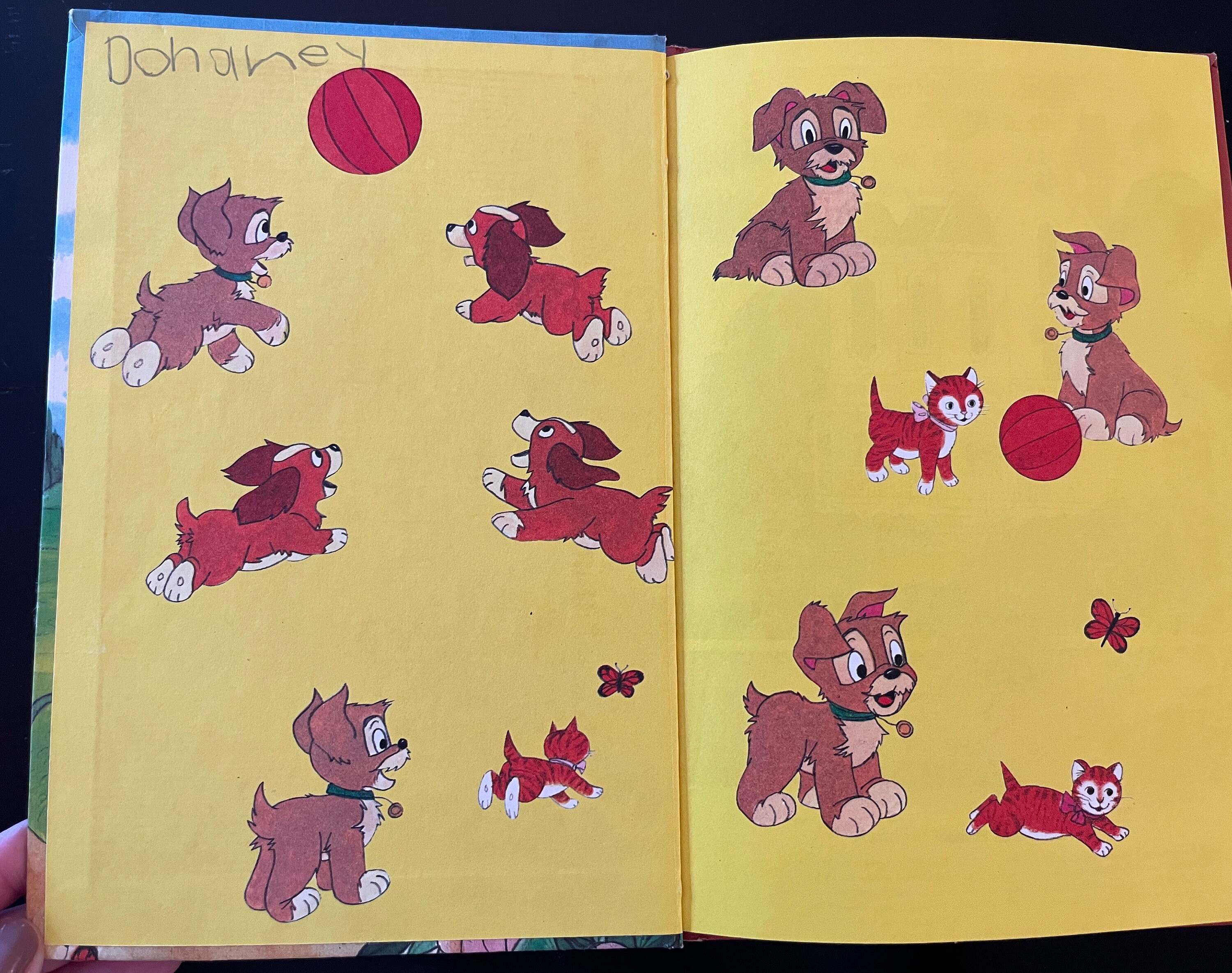 Scamp and the Kitten First American Edition Book Club Edition 1983 ...