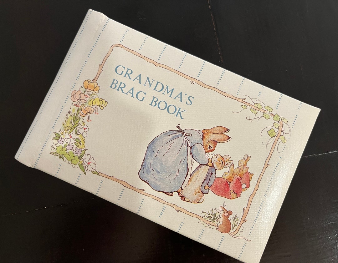 Grandma's Brag Book - Vintage Beatrix Potter/peter Rabbit Mini Photo ...