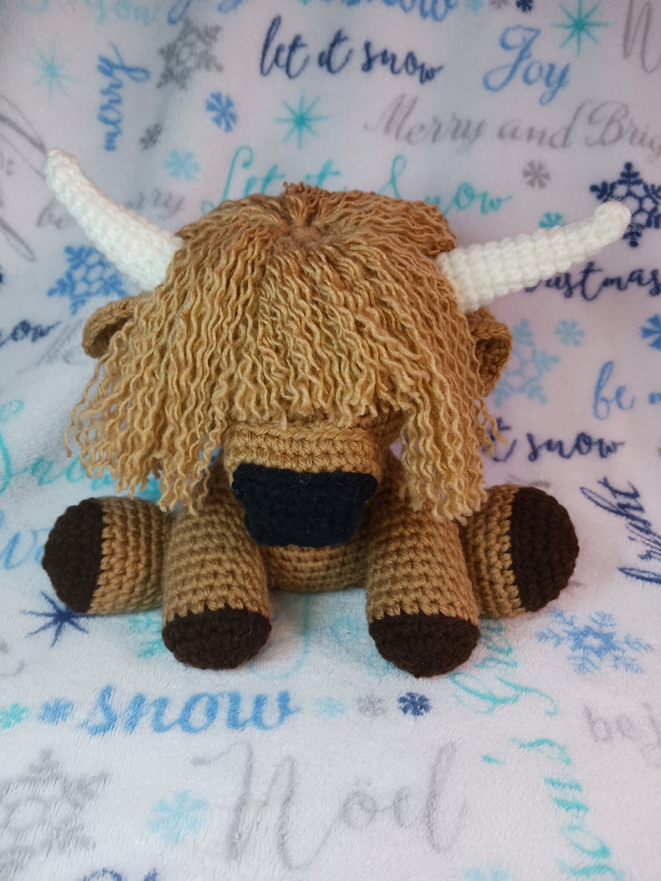 Yak the Highland Cow Plushy, Stuffed Animal, Amigurumi, Crochet ...