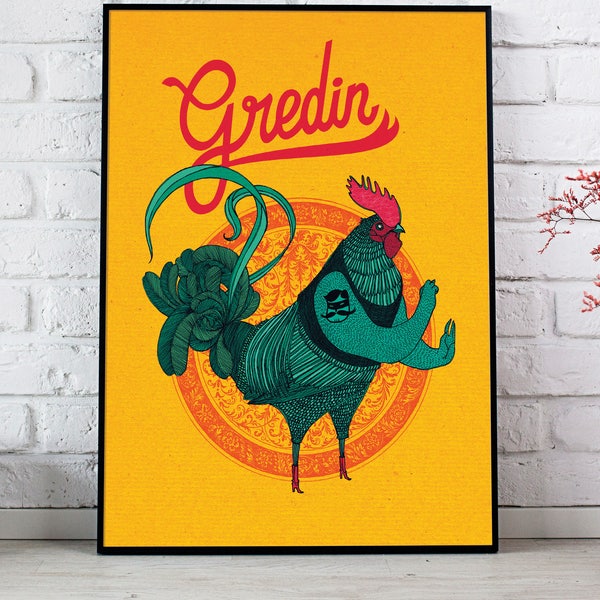 French Rooster - Etsy