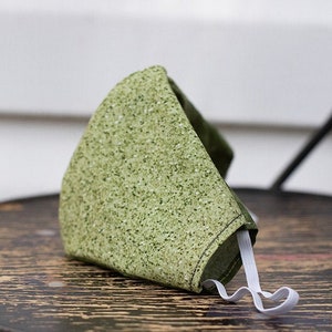 Mossy Green Face Mask - Made in USA - Nature Face Mask - Tree Mask ...