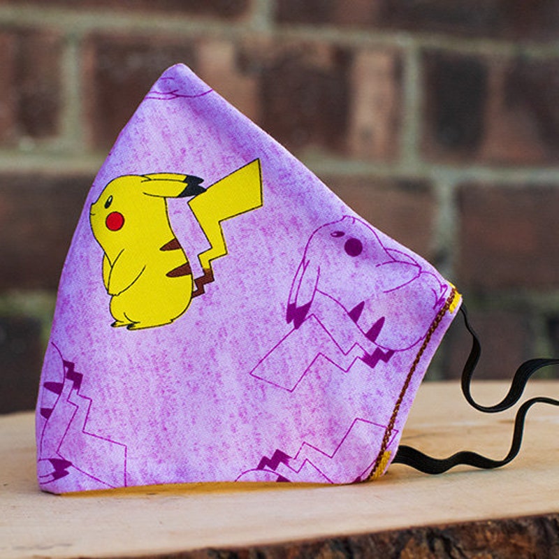 Pikachu Mask - Etsy