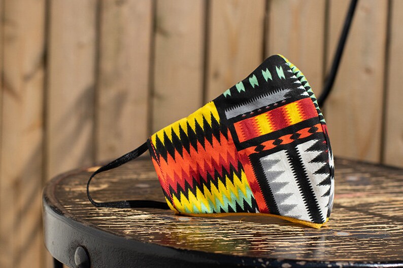 Tribal Face Mask Tribal Mask Ethnic Mask Artisanal Mask - Etsy