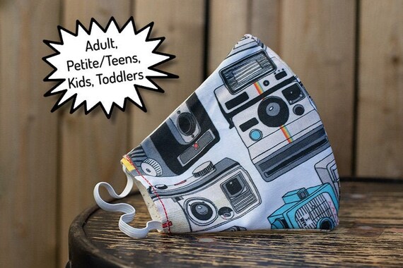 Vintage Camera Face Mask Photographer Gift Film Camera 35mm | Etsy